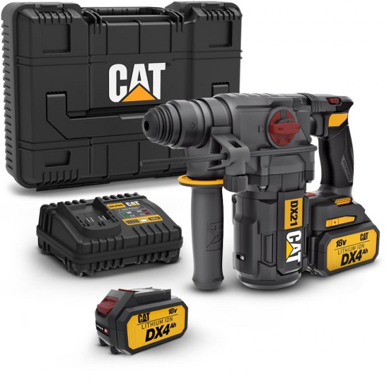 CAT DX21 18Volt 4.0Ah 2.2J Li-ion Çift Akülü Şarjlı Kömürsüz ...