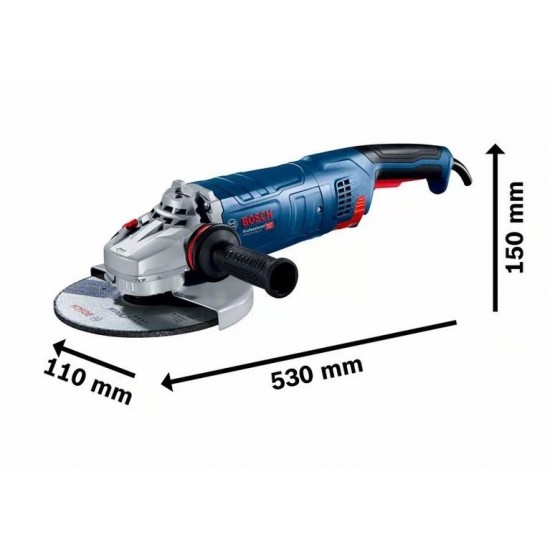 BOSCH GWS 24-230 JZ Taşlama 2400 Watt (Toz Emme Sistemli) - fiyat ...
